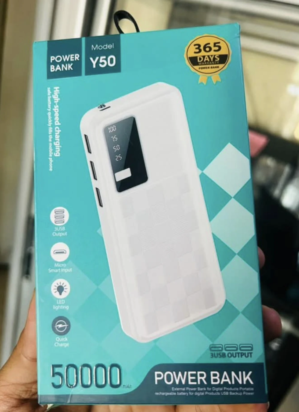 Power Bank 50 000 mAh